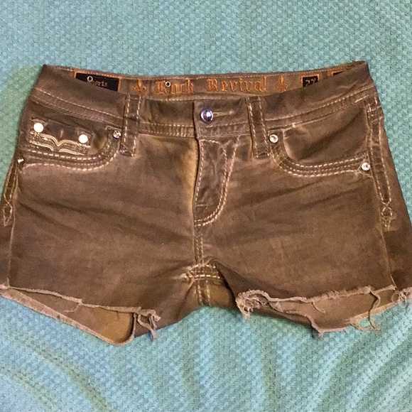 Rock Revival | Shorts | Rock Revival Raw Edge Jean Shorts | Poshmark